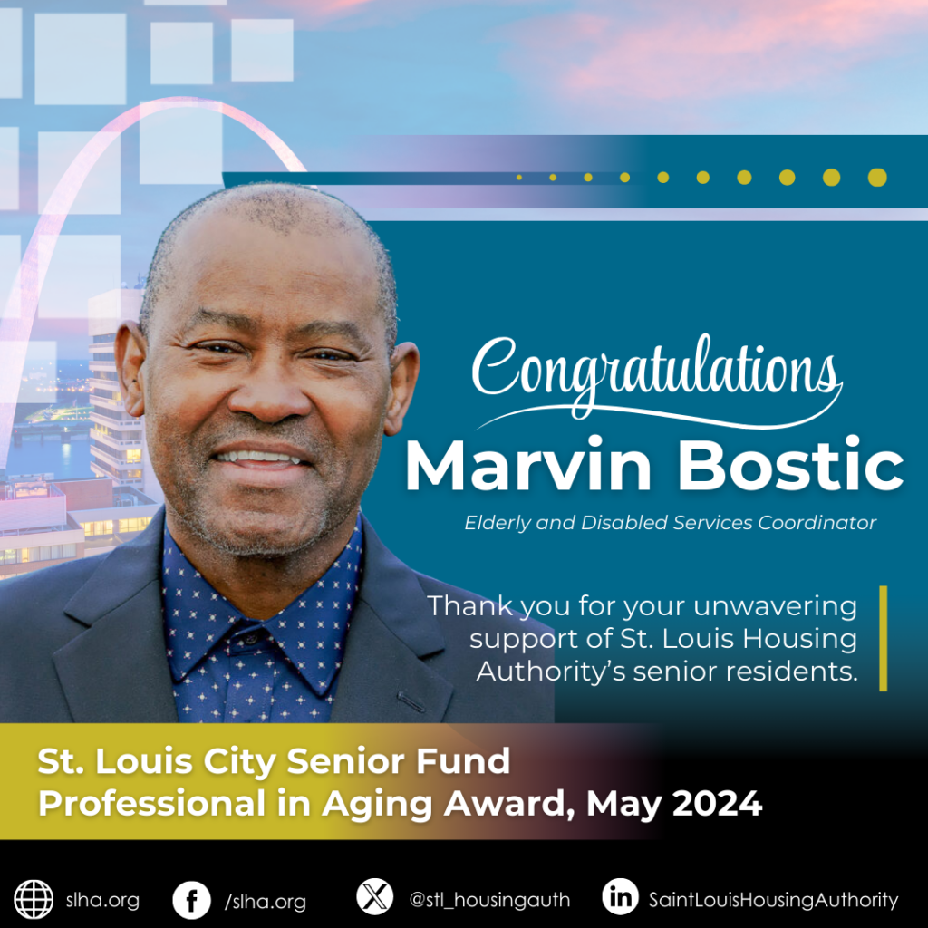 Celebrating Older Americans Month and Honoring Marvin Bostic | St ...